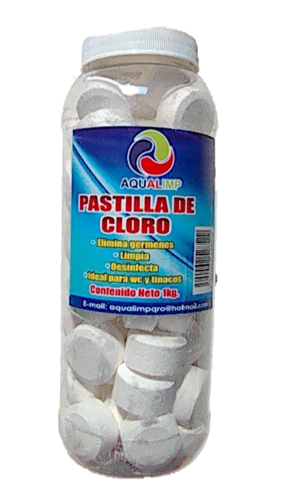 PASTILLAS DE CLORO 1 KILO AQUALIMP – Aseo Empresarial