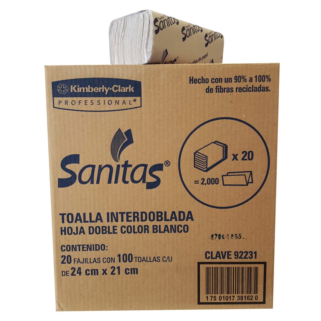 TOALLA INTERDOBLADA ELITE – Aseo Empresarial